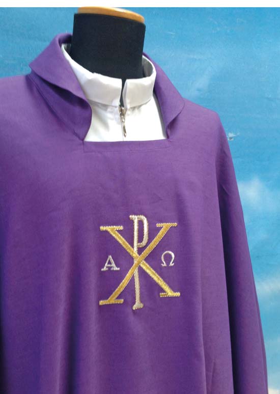654 Chasuble | Chasubles | Clergy Attire/Textiles – Burgess Church Supply