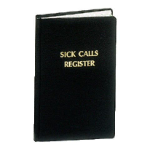 Sick Calls Register - Small Edition | Church Register and Record Books ...