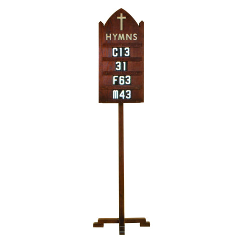 4290 Hymn Board | Hymn Boards| Furniture – Burgess Church Supply