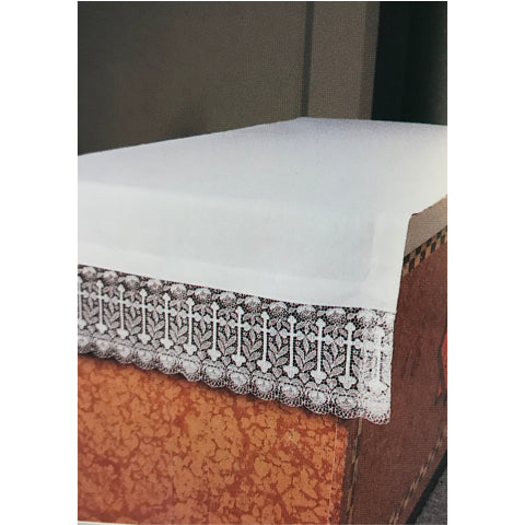 Style #5700 Embroidered Lace Altar Cloth | Altar Cloths | Altar Linens ...